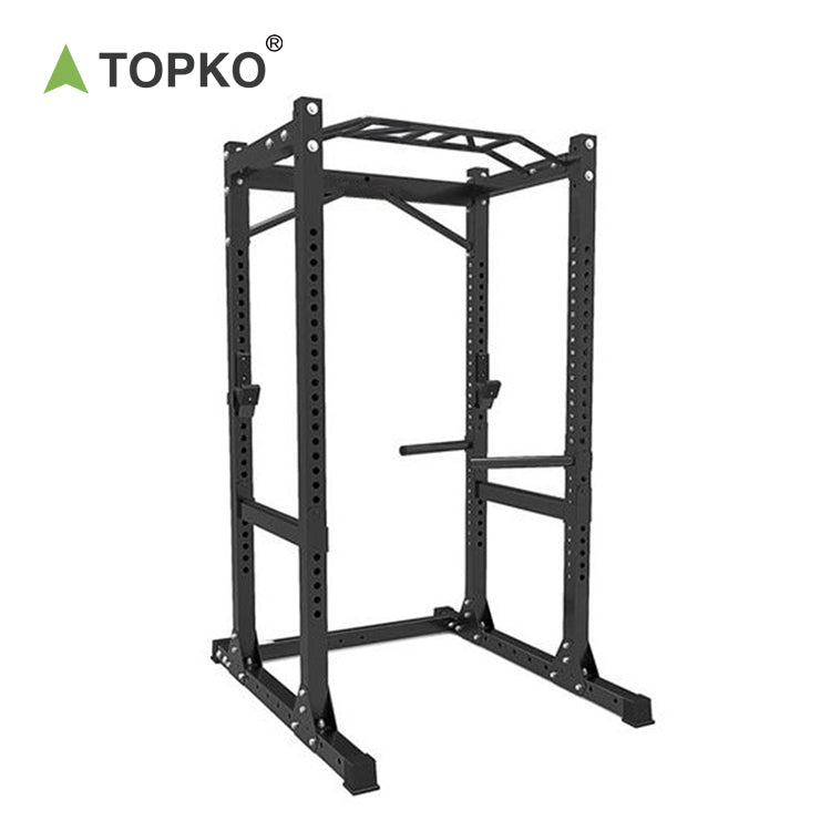 Stand Height Adjustable Barbell Stand Weight Lifting Rack – Topko-store